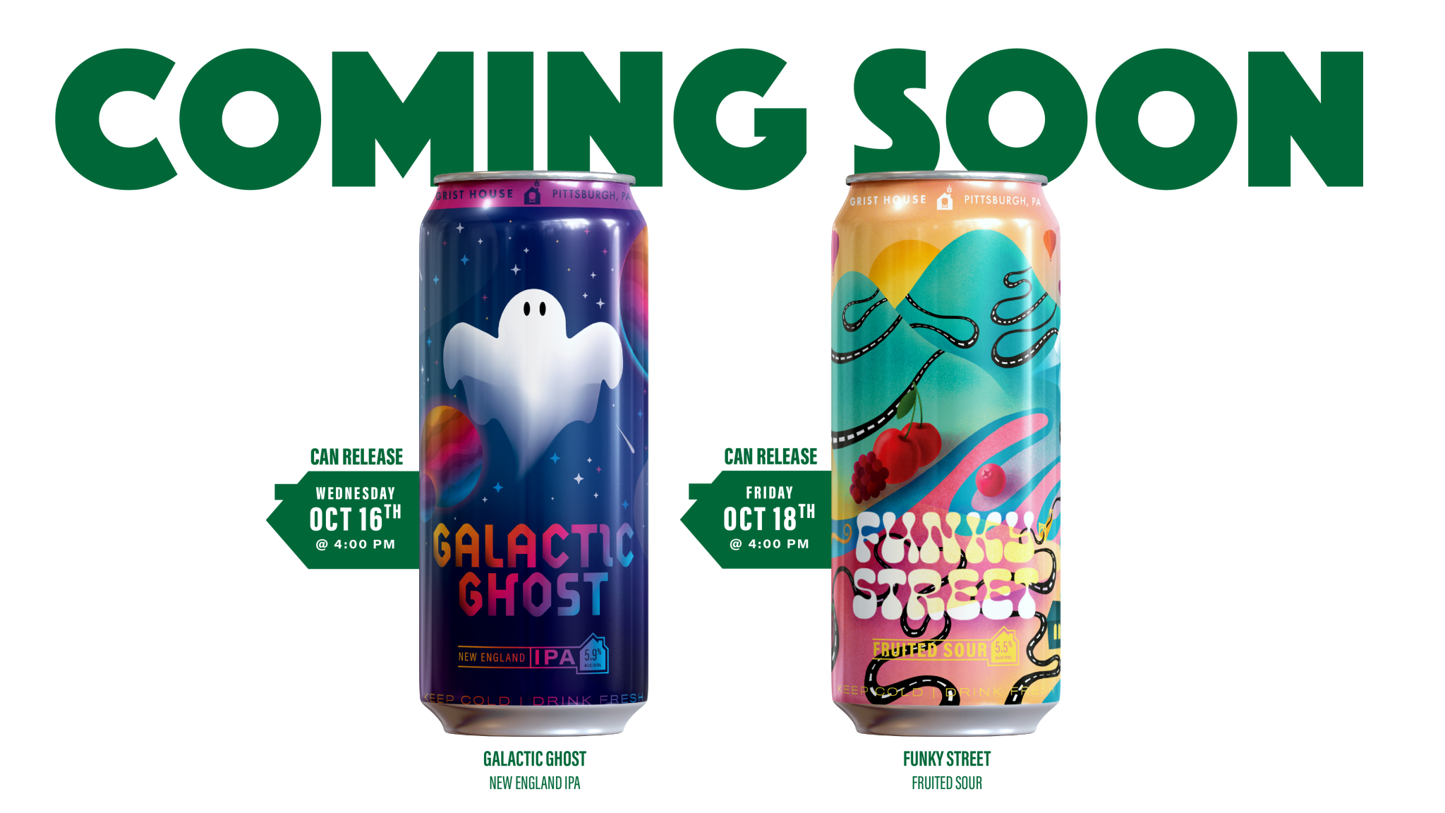 beer coming soon - Grist House Craft Brewery