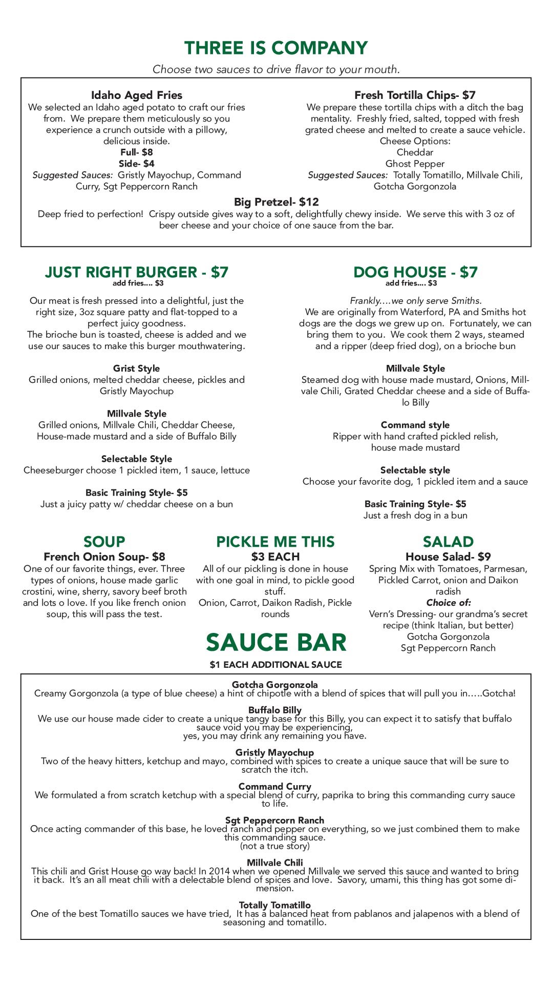 Grist House Command - Collier Township